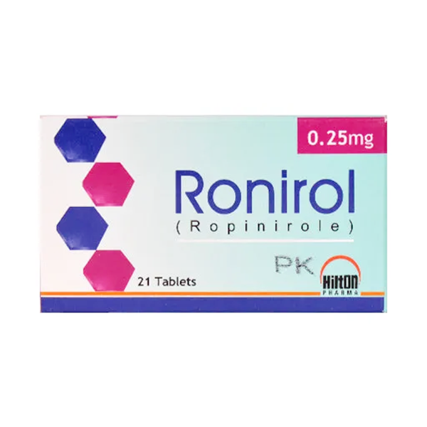 Ronirol Tablets 0.25Mg 21'S - Buy Online at DVAGO®