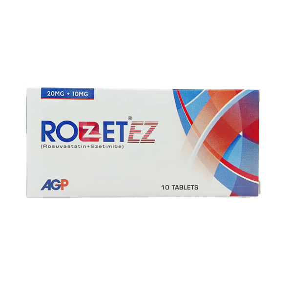 Rozet Ez 20/10Mg Tablets 10S - Buy Online at DVAGO® Pharmacy
