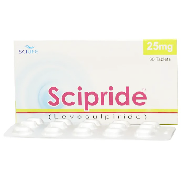 Scipride Tablets 25 Mg 3X10'S - Buy Online at DVAGO®