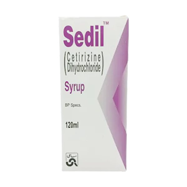 Sedil Syrup 120Ml1S - Buy Online at DVAGO® Pharmacy