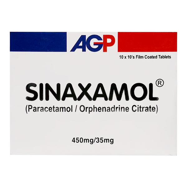 Sinaxamol Tablets 100'S - Buy Online at DVAGO®