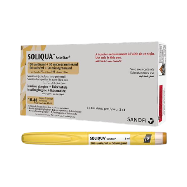 Soliqua Peach Pen100Iu/50Mcg1 - Buy Online at DVAGO®