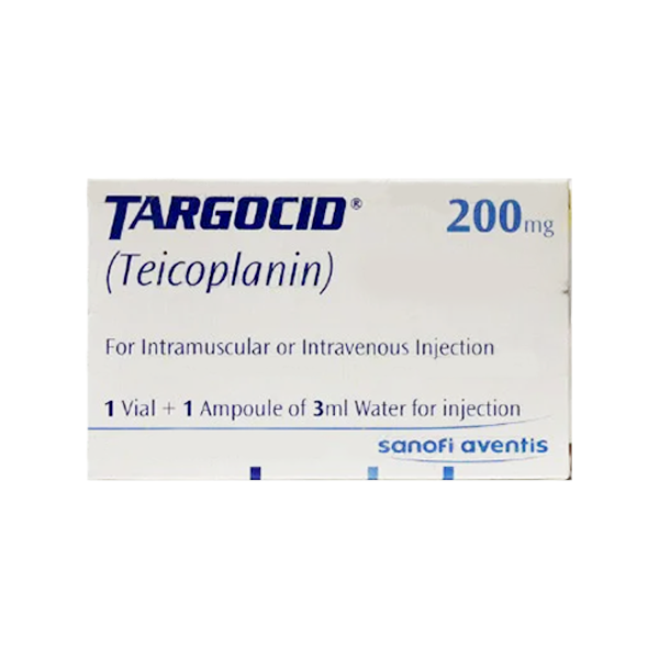 Targocid Injection 200 Mg 1 Amp - Buy Online at DVAGO®