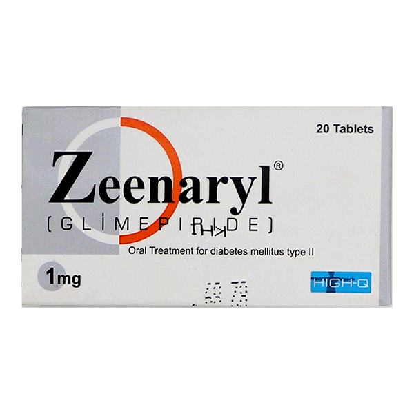 Zeenaryl Tablets 1Mg 2X10'S - Buy Online at DVAGO®