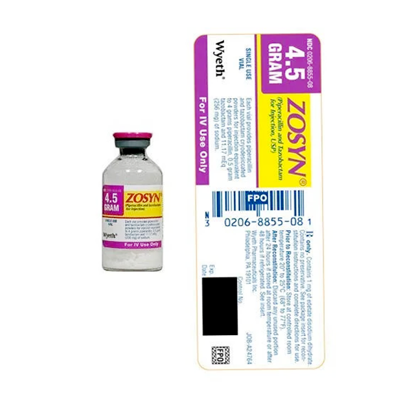 zoycin iv injection 4.5g (1 box = 1 injection) - Buy Online at DVAGO®