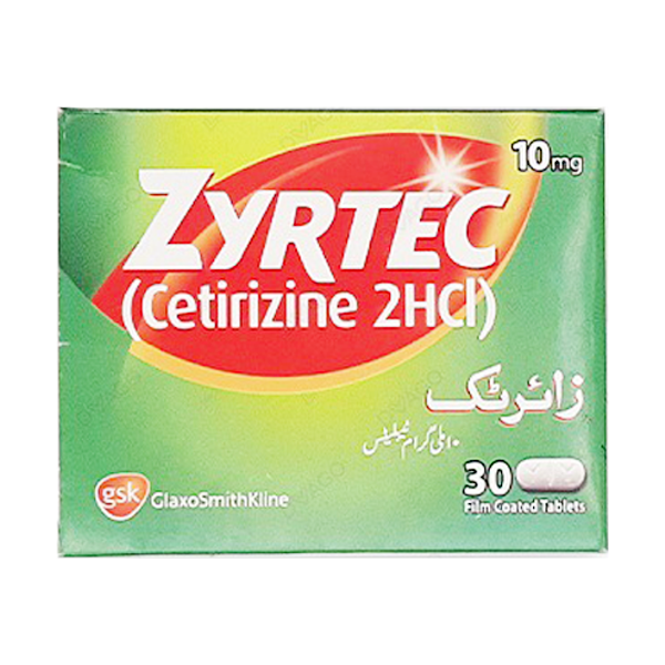 Zyrtec Tablet 10Mg - Buy Online at DVAGO®